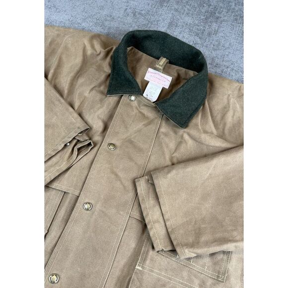 Filson | Jackets & Coats | Vintage Filson Jacket Mens M Tan Tin Cloth ...